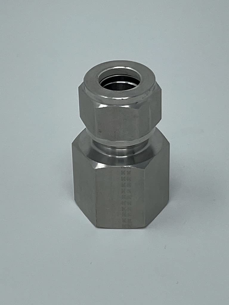 1/2" Tube x 1/2" FNPT 316ss Female Pipe Fitting Hoke 8CF8316: Amazon ...