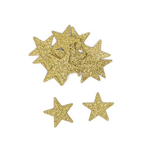 Amazon.com: Gold Glitter Paper Star Confetti - 100 Pieces : Home & Kitchen