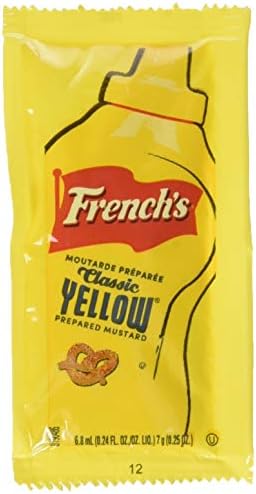 Amazon.com: Heinz Mild Mustard Single Serve Packet (0.2 oz Packets ...
