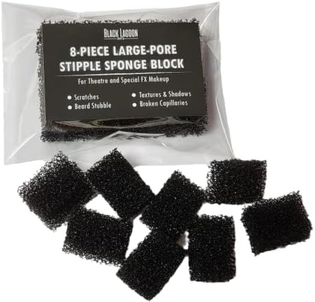 Amazon.com : Stipple Sponge 12 Piece Block - Special Effects Makeup ...