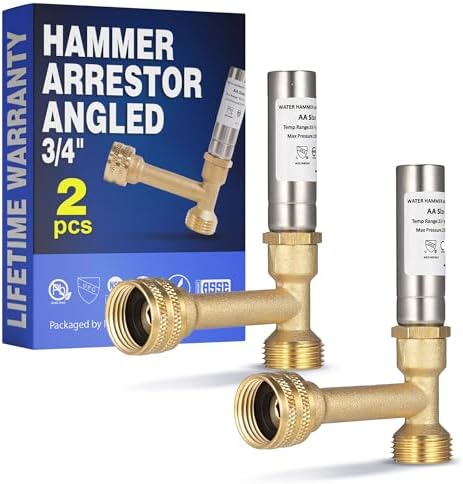 New Age America® 2pcs Hammer Arrestor AquaFlow 360™ | Angle | Washing ...