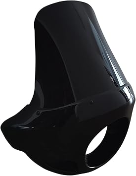 Amazon.com: FATECIM Motorcycle 5.75” Headlight Fairing Cover 17” Tall ...
