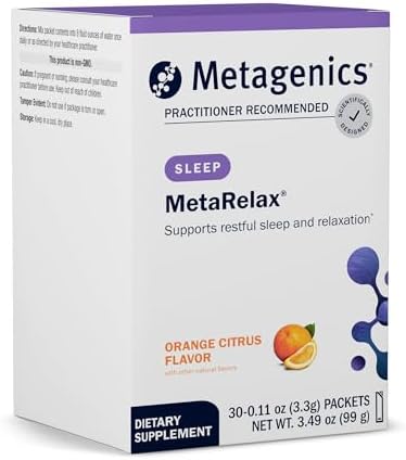 Amazon.com: Metagenics MetaRelax - Magnesium Powder for Restful Sleep ...