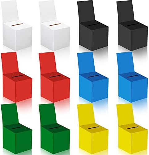 Amazon.com : 20 Pack raffle boxes Raffle Box Donation Box for ...