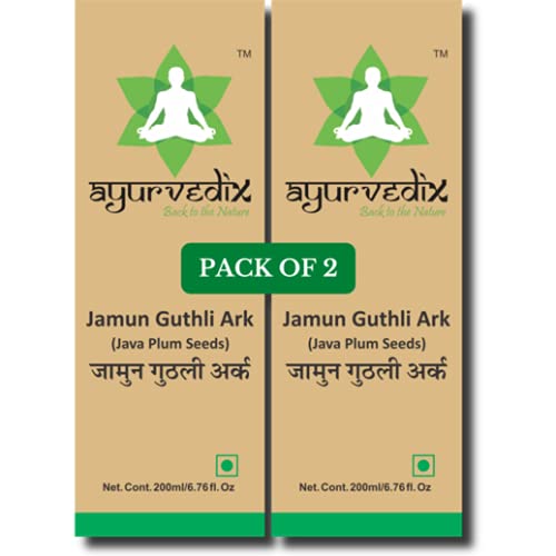 Buy Ayurvedix Jamun Guthli (Seeds) Includes Jamun Guthli Ark Distillate ...