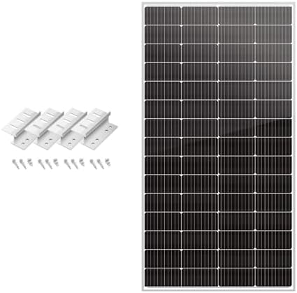 Amazon.com : Newpowa 220W Monocrystalline Solar Panel 10BB Cell Solar ...