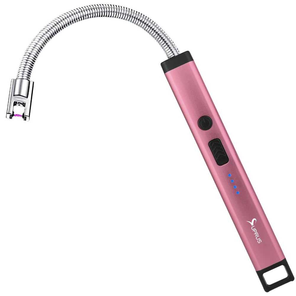 Amazon.com: SUPRUS Rechargeable Candle Lighter Electric Arc Lighter ...