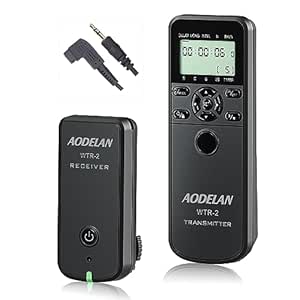 Wireless Shutter Camera Remote Intervalometer Timer Compatible with Sony a67, a65, a57, a55 ...