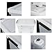 Amazon.com: Hommp 4 Packs 30 Liter Clear Large Storage Boxes Container ...