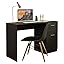 Amazon.com: Madesa Compact Computer Desk Study Table for Small Spaces ...