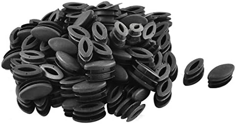 Amazon.com: uxcell Plastic Table Chair Leg Feet Oval Pipe Tube Insert ...