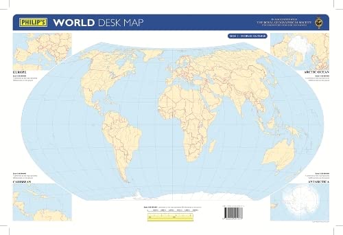 Philip's World Desk Map: Outline / Political : Buy Online at Best Price ...