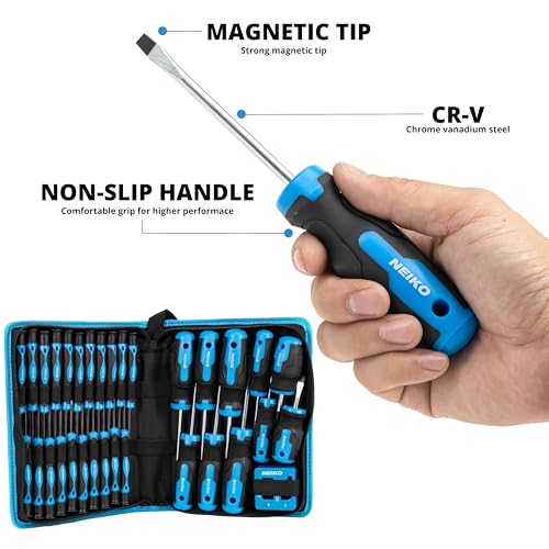 Snapklik.com : 01379A Master Screwdriver Set, 32 Piece Magnetic ...