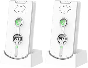 Amazon.com: 2Pcs Intercoms Wireless for Home Voice Bidirectional Caller ...