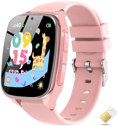Amazon.com: 4G Kids Smartwatch Phone - Smart Cell Phone Watch for Boys ...