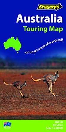 Buy Australia Touring Map 149 4th ed Book Online at Low Prices in India ...