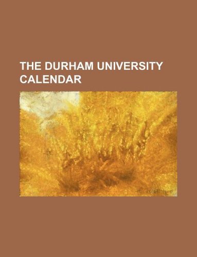 the durham university calendar : Group, Books: Amazon.es: Libros