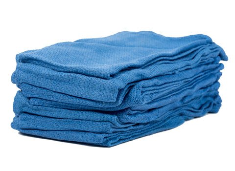 Reclaimed Blue Huck Towels - 10 Lb. Box : Amazon.in