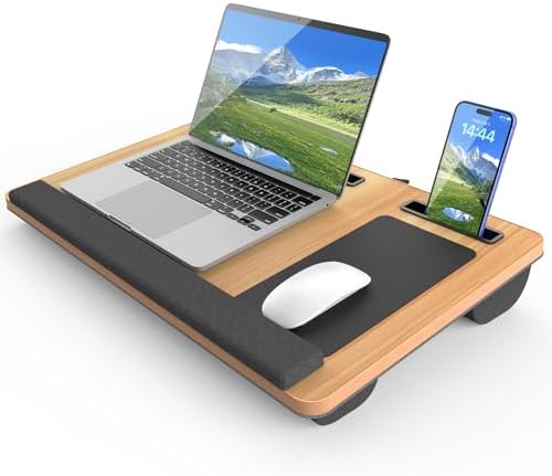 Amazon.com: BIRDROCK HOME Oversized Lap Desk with Memory Foam Cushion ...