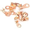 Amazon.com: Ring Terminals OT Type Copper Open Connecting Nose Cable ...
