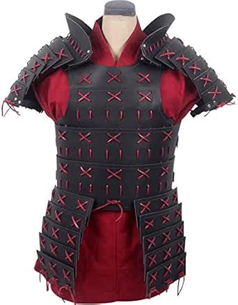 Amazon.com: Medieval Genuine Leather Samurai Armor Leather Armor For ...