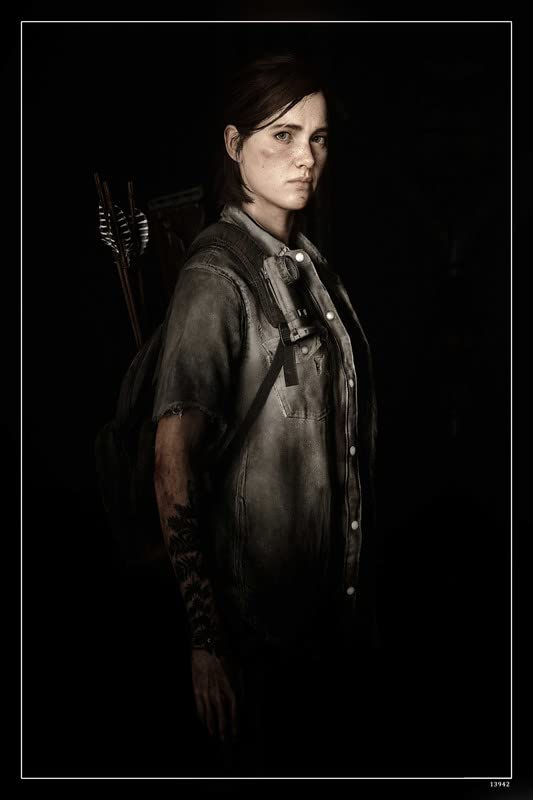 Poster Best Hd The Last Of Us Ellie Tlou Matte Finish Paper Poster ...