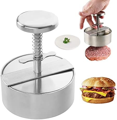 Amazon.com: Shop Square Hamburger Press Patty Maker - Adjustable 1/4lb ...