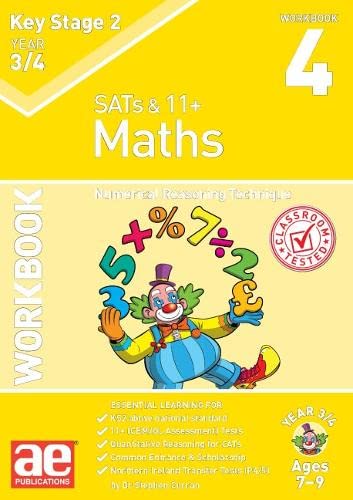 KS2 Maths Year 3/4 Workbook 4: Numerical Reasoning Technique: Amazon.co ...