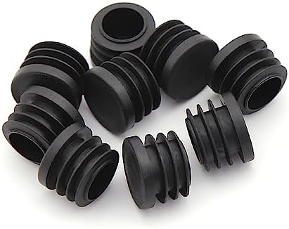 19mm Black Plastic Plugs, Black Round Tube Covers, Inner End Caps for ...