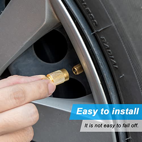 Snapklik.com : Tire Deflator, Made Brass, Universal Tire Valve Stem For ...