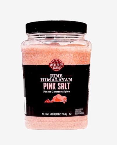 Amazon.com : Wellesley farms fine Himalayan chef pink salt (5 pounds ...