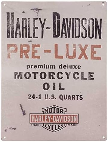 Amazon.com: Harley-Davidson Custom Embossed 120th Anniversary Tin Sign ...