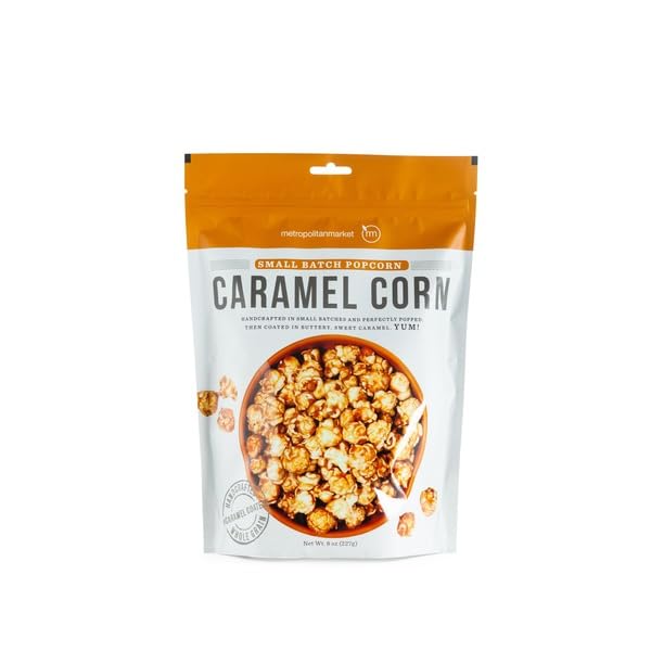 Amazon.com: Metropolitan Market, Caramel Corn, 8 Ounce