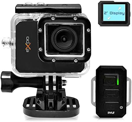 Amazon.com : Pyle Mini HD Sports Action Camera - 5.0 MP HD Cam with 2 ...