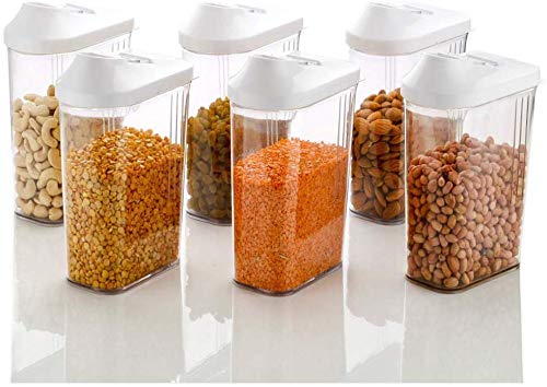 Buy PARATPAR MALL Storage Container for 750ml Kitchen Storage Jars ...