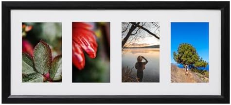 4 Multi Aperture 6x4 Inch Photo Frame, Vertical or Horizontal, Wall ...