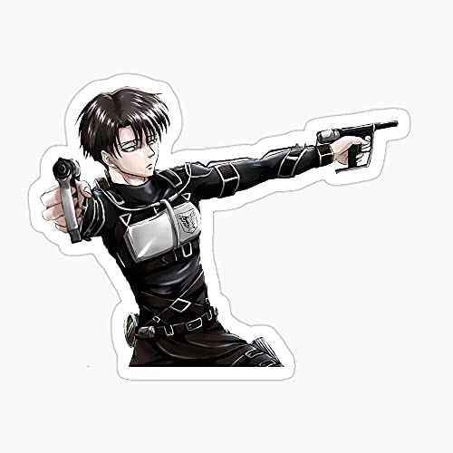 Amazon.com: Attack On Titan Levi Sticker Decal Vinyl - Peel and Stick ...