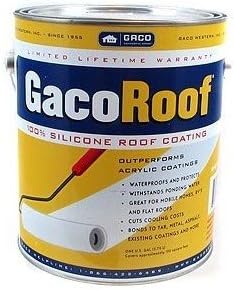 GacoRoof GR1600-1 White Silicone Roof Coating - Gallon : Amazon.ca ...