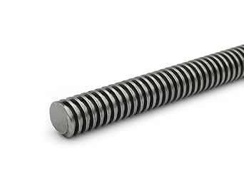 RPTS Vis à filetage trapézoïdal de précision 18 x 4 mm Longueur : 380 ...