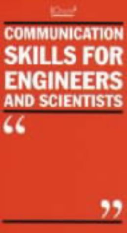 Communication Skills for Engineers And Scientists: 9780852953549 ...