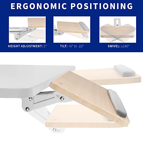 Snapklik.com : VIVO Adjustable Computer Keyboard And Mouse Platform ...