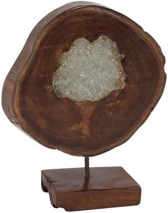 Amazon.com: Deco 79 Plastic Rattan Abstract Handmade Decorative ...