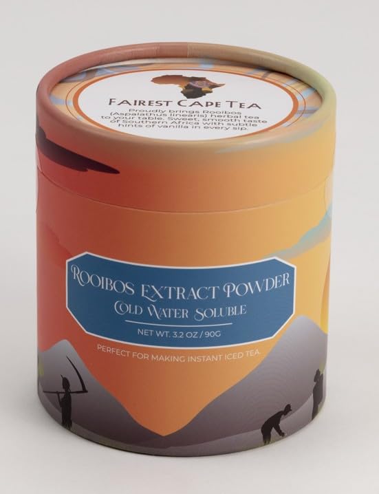 Amazon.com : Fairest Cape Tea Company Rooibos Extract Powder Cold Water ...