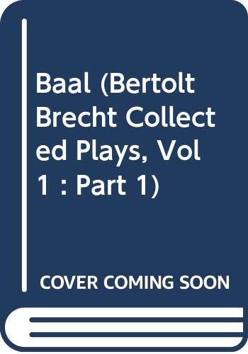 Baal (Modern Plays): Amazon.co.uk: Brecht, Bertolt, Willett, John ...