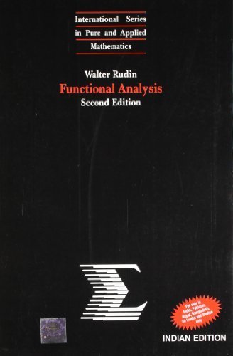Functional Analysis by Rudin (1991-05-03): Rudin: Amazon.com: Books
