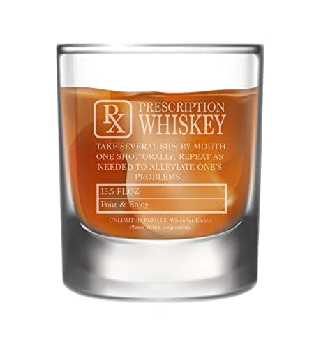 Amazon.com: Prescription Whiskey Glass – Laser Engraved 12 oz RX ...