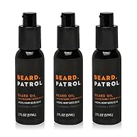 Beard Patrol Men's Beard Oil - Softens, Smooths & Strengthens Beard ...