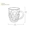 Buy Treo by Milton Cascade Cool Glass Beer Mug, Set of 2, 292 ml ...