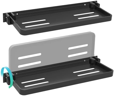 Amazon.com: ESUDNT RV Shelves Aluminum RV Shelf, 90° Foldable Wall ...