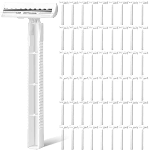 Amazon.com: Chumia 500 Pcs Disposable Twin Blade Razor Shaving Safety ...
